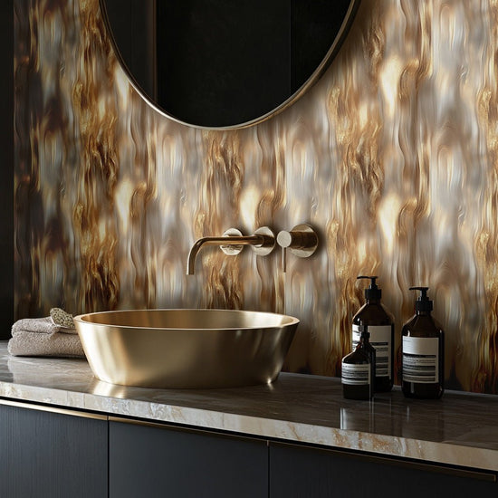 Amber Waves Wallpaper – Painted Paper