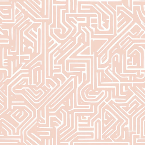 Avalon Maze Wallpaper – Painted Paper