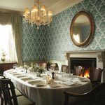 Bates Damask Wallpaper – Painted Paper