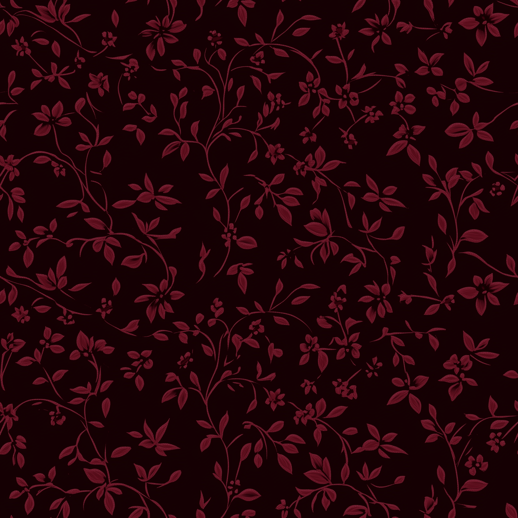 Bordeaux Blossom Wallpaper – Painted Paper
