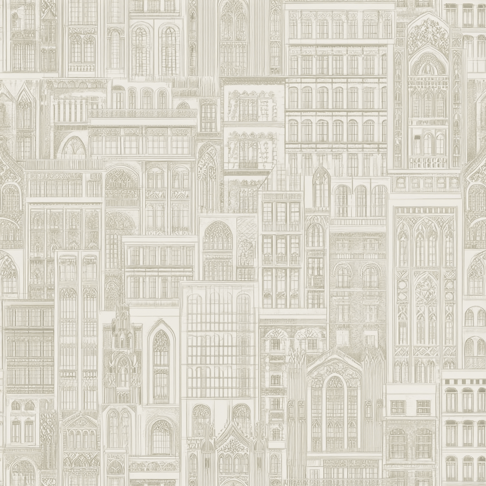 Cityscape Wallpaper – Painted Paper