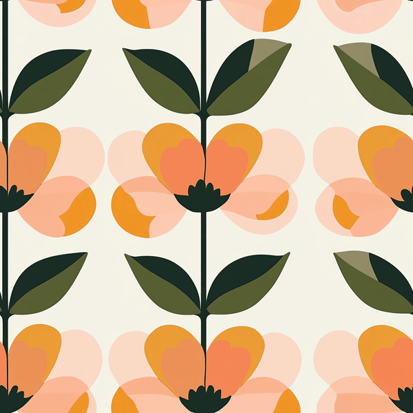 Disco Daisy Wallpaper – Painted Paper