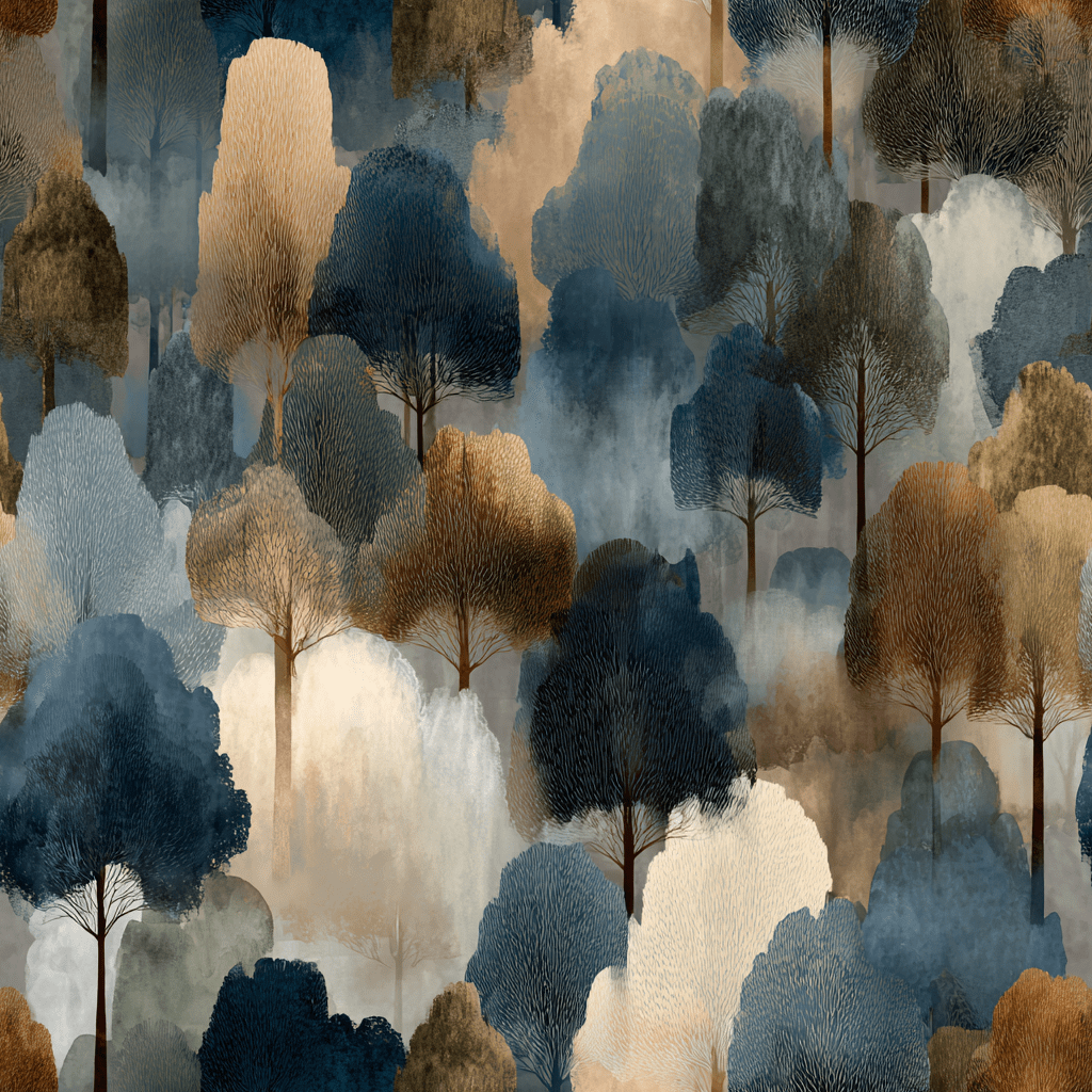 Ethereal Woods Wallpaper – Painted Paper