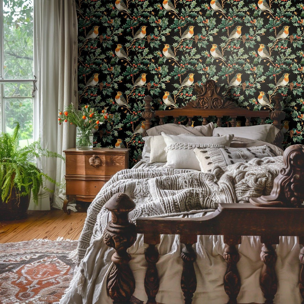 Heath Wallpaper – Painted Paper