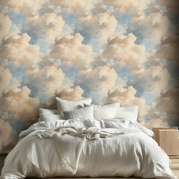 Heavenly Drift Wallpaper – Painted Paper