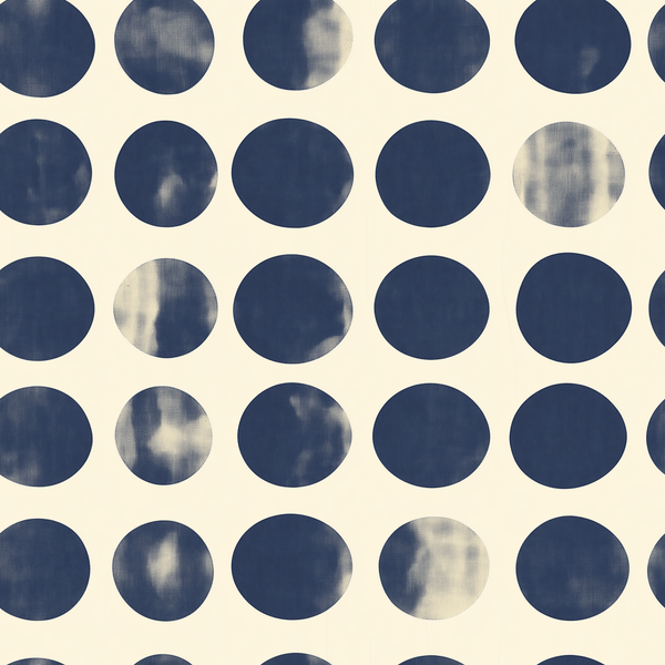 Indigo Dot Wallpaper – Painted Paper