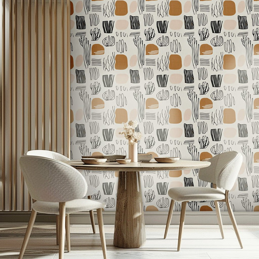 Liora Wallpaper – Painted Paper