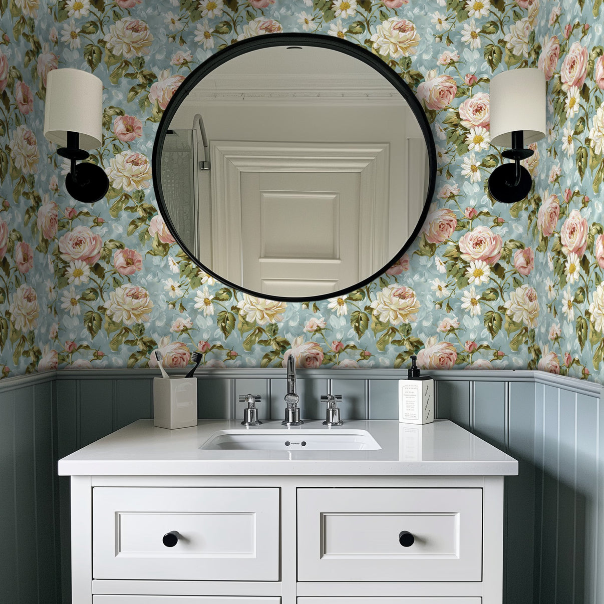 Louisa Floral Wallpaper – Painted Paper