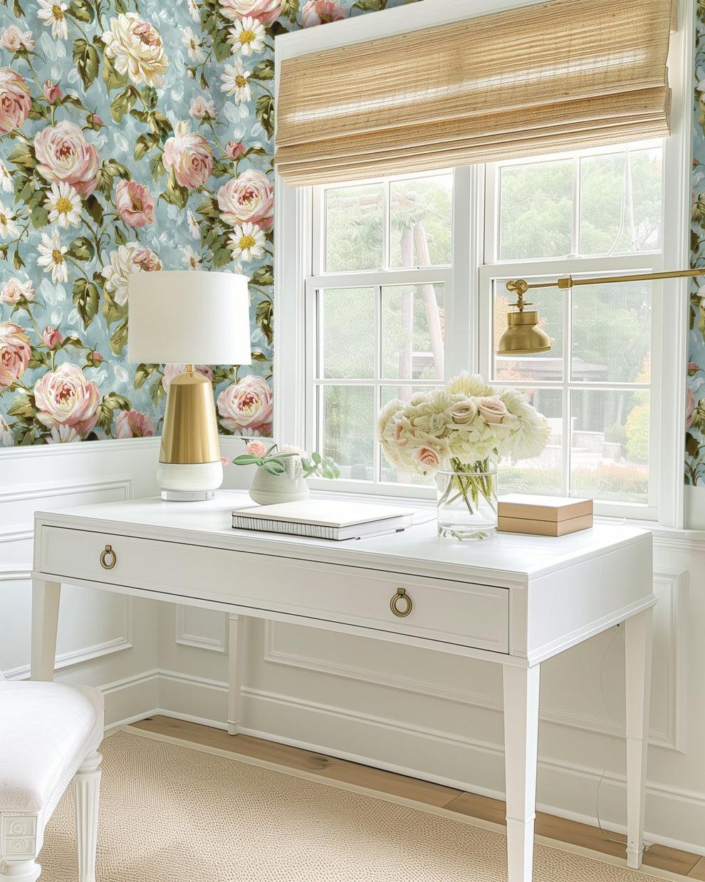 Louisa Floral Wallpaper – Painted Paper