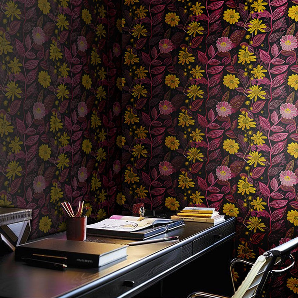 Luella Wallpaper – Painted Paper