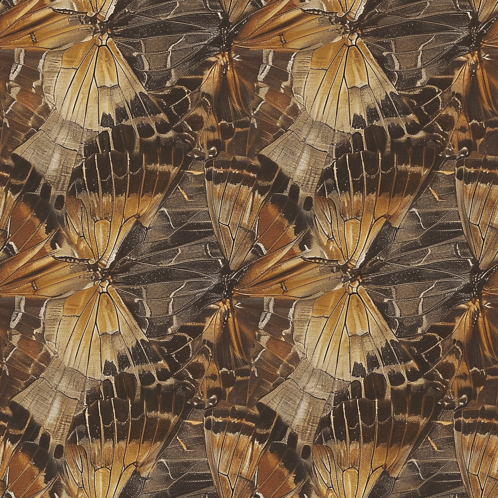 Mariposa & Moth Wallpaper – Painted Paper