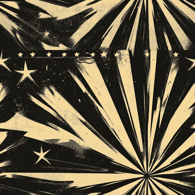 Midnight Marquee Wallpaper – Painted Paper