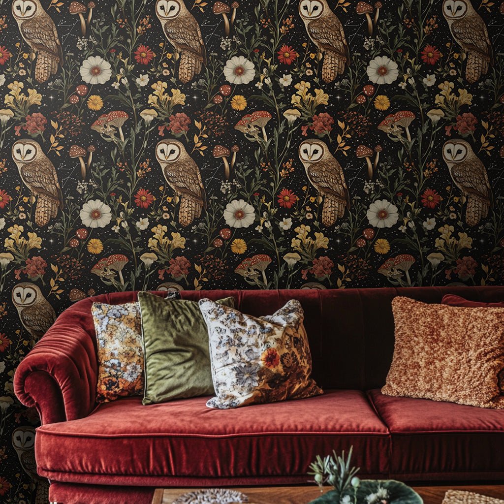 Oberon Wallpaper – Painted Paper