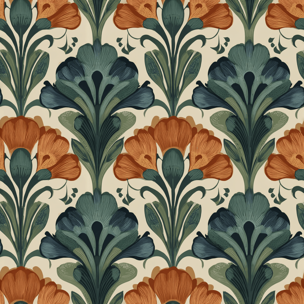 Orchard Baroque Wallpaper – Painted Paper