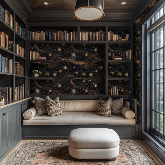 Retrograde Wallpaper – Painted Paper