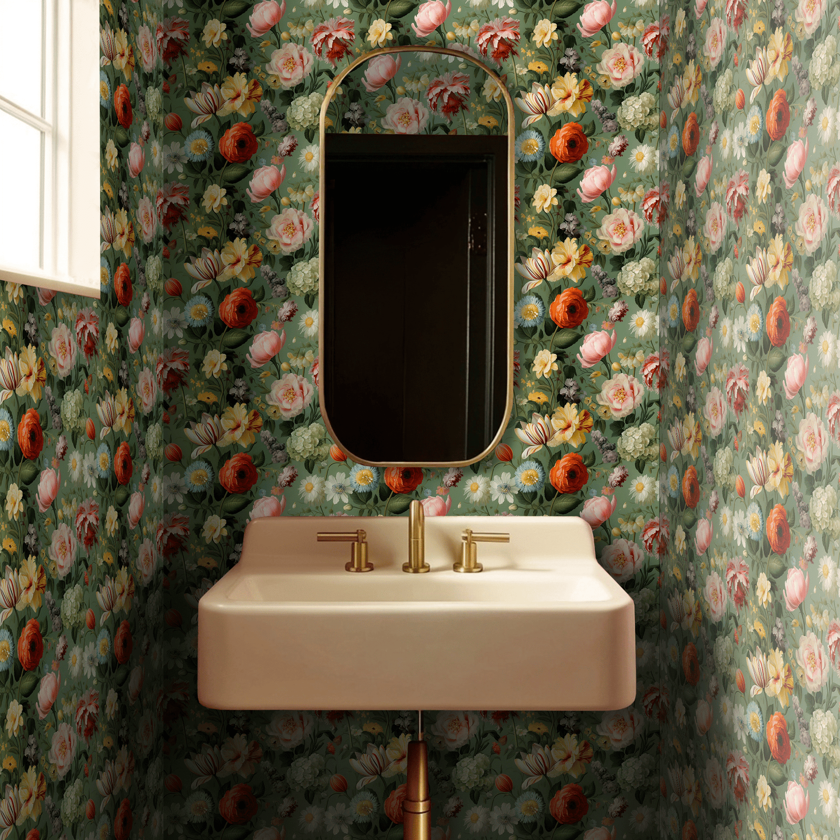 Romilly Floral Wallpaper – Painted Paper