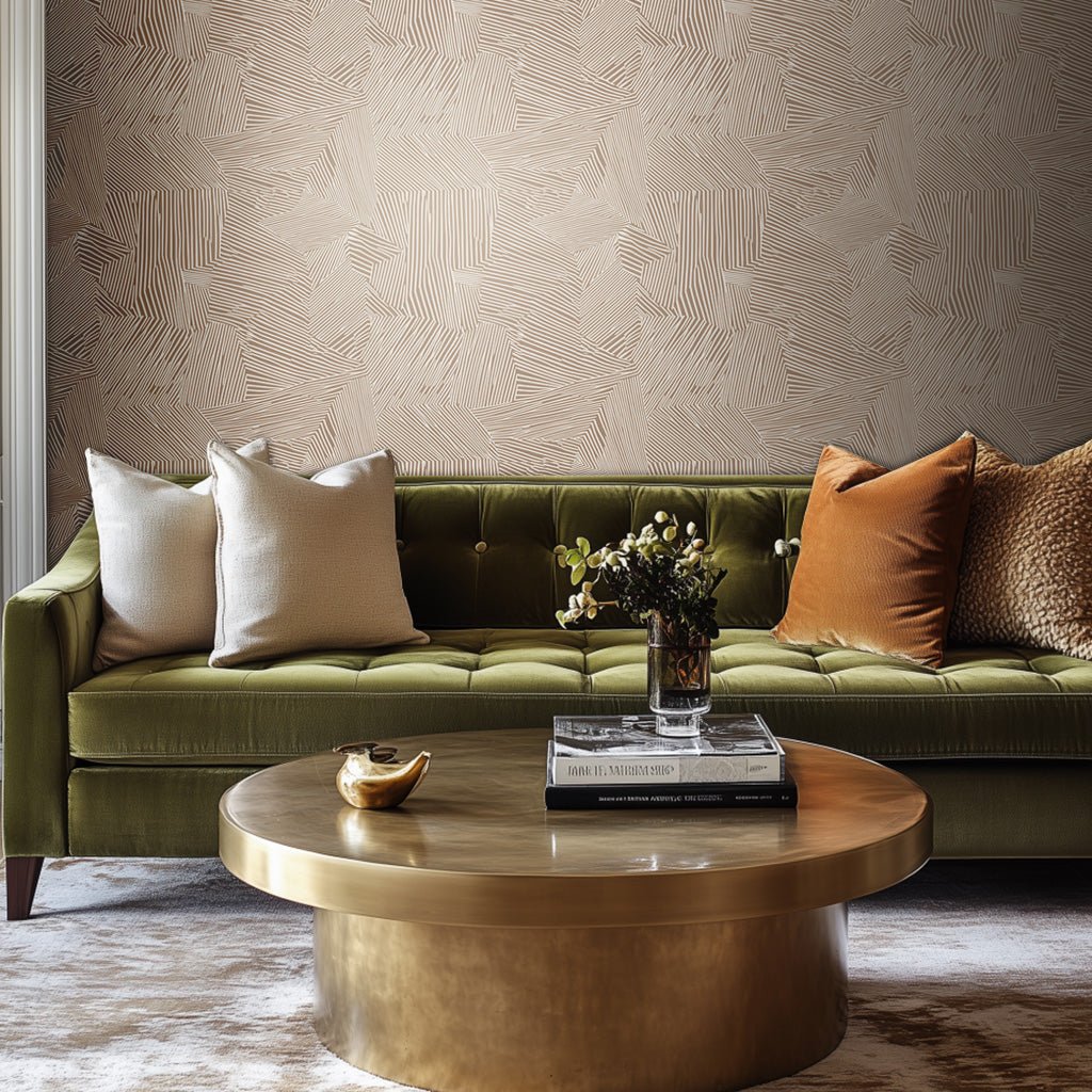 Sable Abstract Wallpaper – Painted Paper