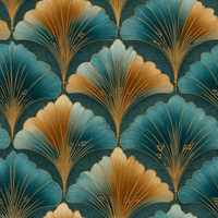 Sovereign Fan Wallpaper – Painted Paper