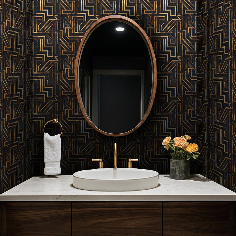 Stellium Wallpaper – Painted Paper