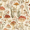 Toadstool Hollow Wallpaper – Painted Paper