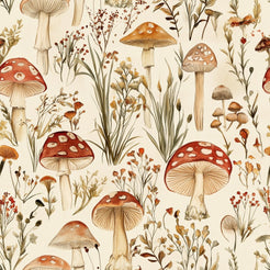 Toadstool Hollow Wallpaper – Painted Paper