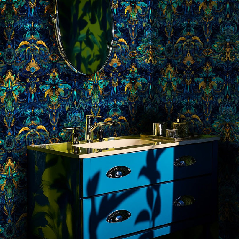 Topazia Wallpaper – Painted Paper