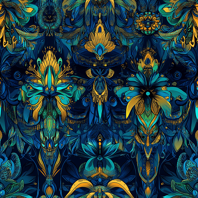 Topazia Wallpaper – Painted Paper