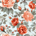 Laken Floral Wallpaper – Painted Paper