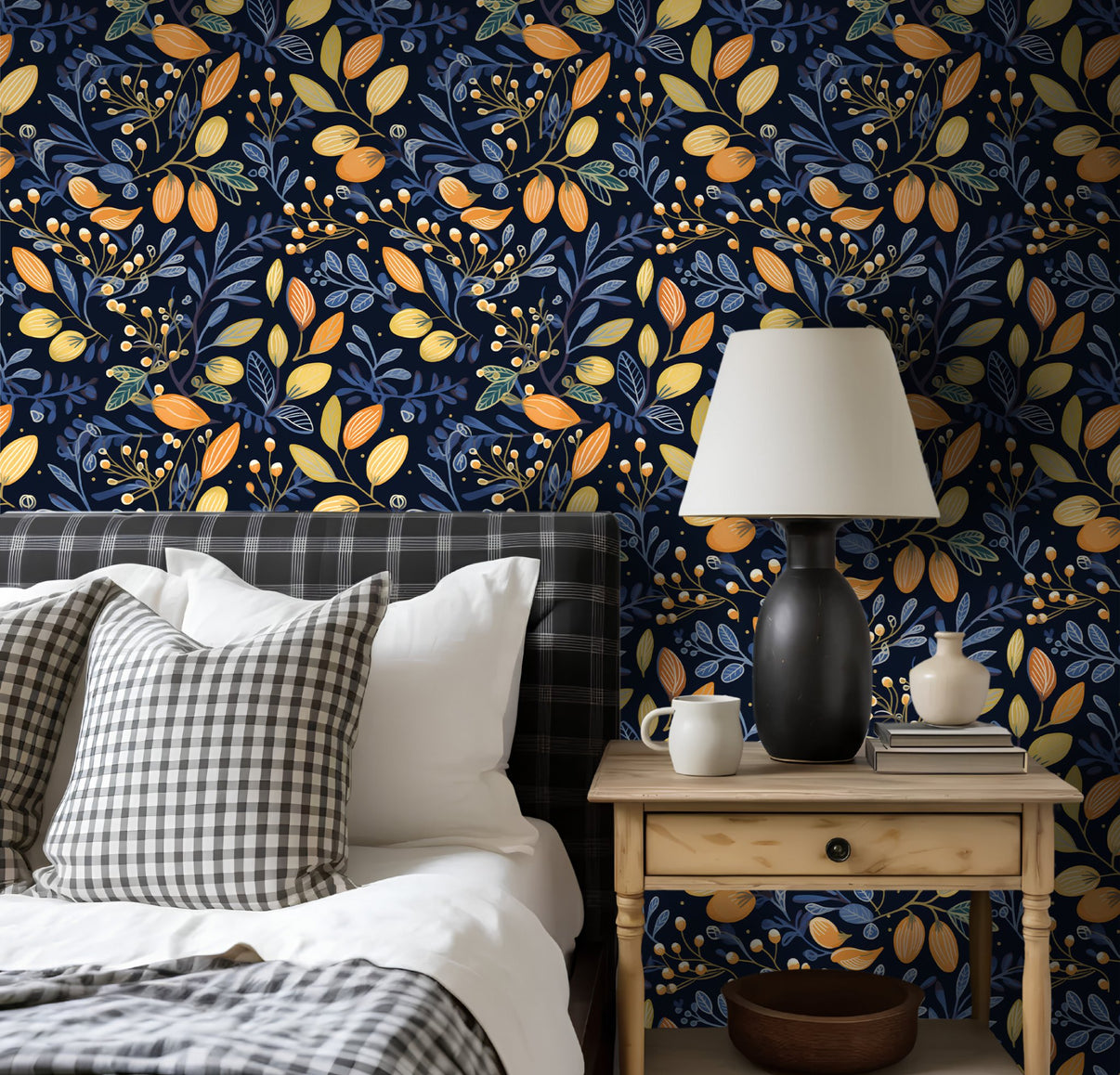 Pippa Floral Wallpaper – Painted Paper