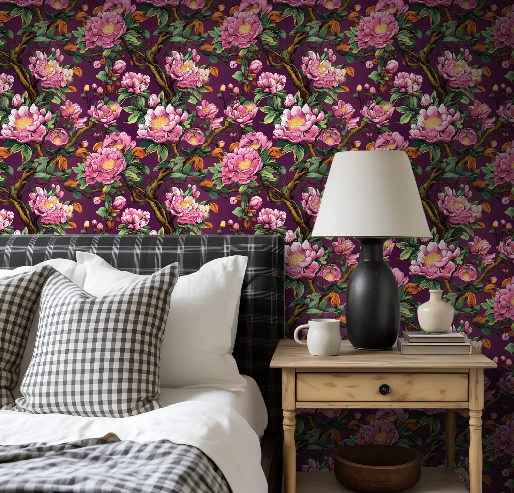 Rosabelle Bloom Wallpaper – Painted Paper