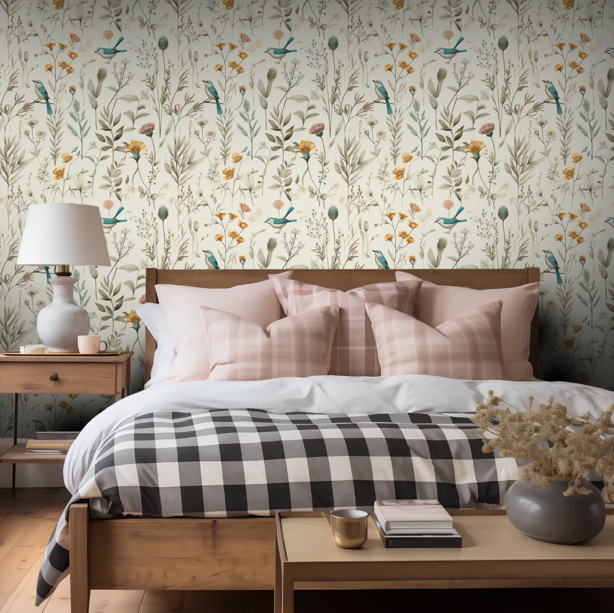 Trish Woodland Wallpaper – Painted Paper